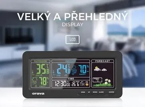 Orava Meteo-1 černá / Meteorologická stanice