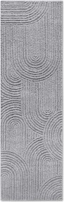 ELLE Decoration, Běhoun Gallery 106091 Light Grey z kolekce Elle, 80x240, šedá, ložnice