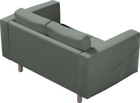 Potah na pohovku IKEA Norsborg 2-místná barva zelená látka pletený vzor