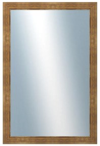 DANTIK - Zarámované zrcadlo - rozměr s rámem cca 80x120 cm z lišty TRITON široký zlatý (2952)