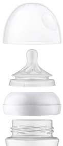 PHILIPS AVENT Láhev Natural Response 260 ml Philips AVENT 1 m+, Růžová