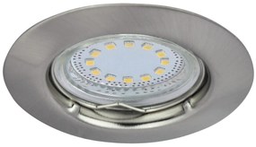 Rabalux LED zápustné bodové svítidlo Lite 3x3W | 240lm | 3000K - set 3 ks, saténový chrom, 1163