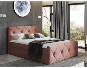 Kontinentální postel Xirious Lux, Rozměr postele: 160 x 200 cm, Barva:: Mono 235 Mirjan24 5903211048227