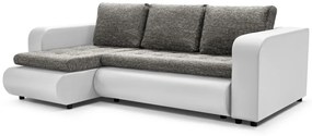 Casarredo - Komfort nábytek Rohová sedací souprava PETRONELI rozkládací s úložným prostorem, Soft 17/Lawa 5