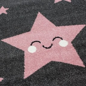 Ayyildiz koberce Dětský kusový koberec Kids 610 pink Rozměry koberců: 80x150