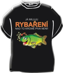 Originální tričko Já miluju rybaření vel. L