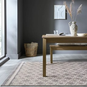 Šedobéžový pratelný koberec 194x290 cm Graysen – Flair Rugs