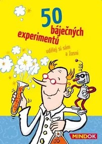 Mindok 50 Báječných experimentů / Délka hry: 15 minut / Počet hráčů: 1