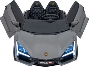Elektrické autíčko Lamborghini Revuelto XL STRONG šedé
