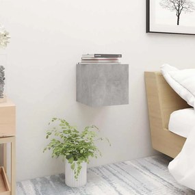 Noční stolky 2 ks betonově šedé 30,5x30x30 cm kompozitní dřevo 3079719