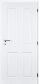 Doornite Odysseus Interiérové dveře 70 P, 746 × 1983 mm, lakované, pravé, bílé, plné