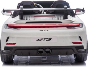 LEAN CARS Autíčko na baterii DK-P911 Porsche GT3 24 V, bílé