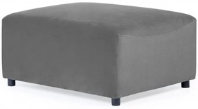 Modulový taburet k pohovce Modu 95 cm šedý