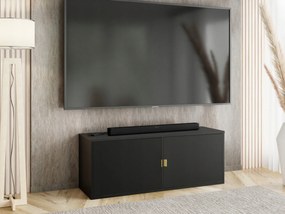TV skříňka LUNO 2 uzavřená TV skříňka černý