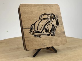 Li-Go "WV brouk" lampa 19x19cm provedení povrchu: dub