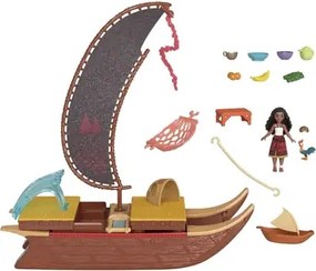Mattel Garland small doll vaiana transforming boat / od 3 let