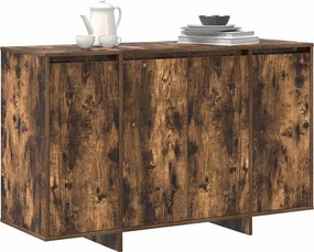 Servírovací skříň Kouřový dub 120 x 41 x 75 cm Kompozitní dřevo 3333900