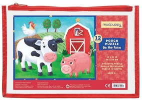 Mudpuppy Puzzle Na farmě 12 dílků