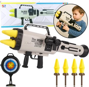 LEAN Toys Obrovský raketomet M202 s pěnovými střelami, 68 cm