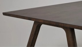 Rozkládací jídelní stůl z dubového dřeva 95x220 cm Clapperton – Rowico