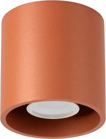 Sollux Lighting Stropní svítidlo ORBIS 1 okrově červené