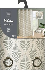 Zelený/béžový závěs 140x240 cm Maho – douceur d'intérieur