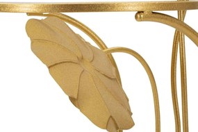 Designový odkládací stolek Haunani 40 cm zlatý