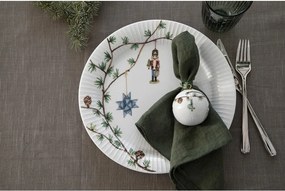 Bílý porcelánový talíř s vánočním motivem ø 27 cm Hammershøi Christmas – Kähler Design