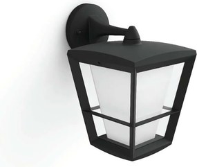 Philips Hue Econic - Chytré nástěnné venkovní LED svítidlo, černá 915005732301