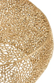 Coffee stolek Koral gold - 81*81*41cm