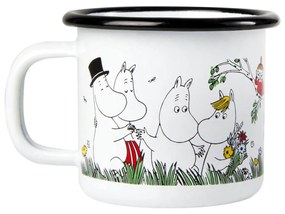 Smaltovaný plecháček Happy Family, 1,5 dl Muurla