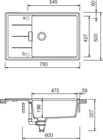 Schock Dřez Tia D-100L Silverstone spodní uložení