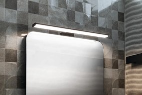 Sapho, CHICAGO XL LED svítidlo, 600x120x40 mm, 12W, 230 V, plast, černá matná
