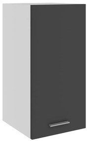 vidaXL Horní skříňka šedá 29,5 x 31 x 60 cm dřevotříska