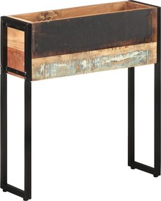 Truhlík 60 x 20 x 68 cm masivní recyklované dřevo 321943