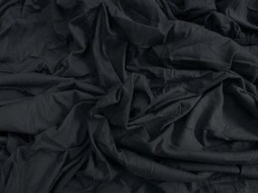 Jersey prostěradlo antracitové 90 x 200 cm