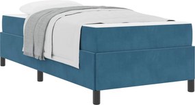 Rám postele Tmavě modrá 90 x 200 cm textil 3399040