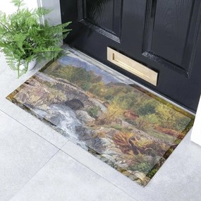 Rohožka z recyklovaného plastu 40x70 cm Autumn Nature Landscape – Artsy Doormats