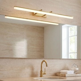 Toolight Rea, Koupelnové nástěnné LED svítidlo APP1874-1W 80cm GOLD, OSW-66029