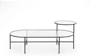 Konrefenční stolek nix černý 126 x 66 MUZZA
