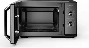 Toshiba MW3-MM20PF černá / Mikrovlnná trouba / 800 W / 20 l
