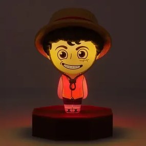 Paladone Luffy Icon Light One Piece / Stolní lampa / 11 cm / 2x AAA