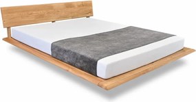 Postel Site z masivního dřeva Dub 120x200