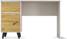 Psací stůl BORG 1d1s/120 kašmír / dub artisan