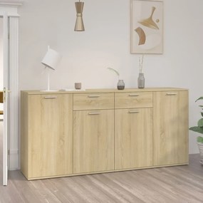 Příborník dub sonoma 160 x 36 x 75 cm kompozitní dřevo 3074930