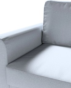 Potah na pohovku IKEA Backabro,  3-místná, rozkládací barva modrá látka pletený vzor