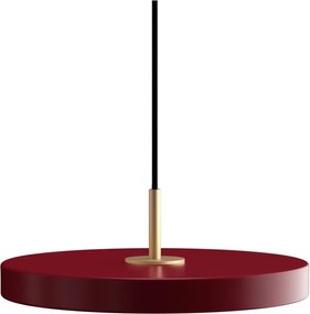 Červené LED závěsné svítidlo s kovovým stínidlem ø 31 cm Asteria Mini – UMAGE