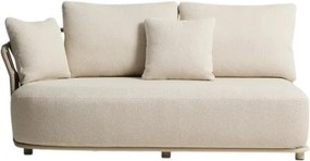 Béžová/taupe zahradní modulární pohovka 170 cm Osani – Kave Home