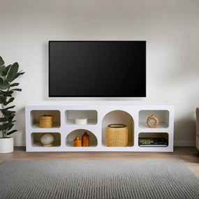 Kalune design Konzolový stolek LORIN bílý