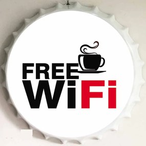 Víko cedule Free WiFi